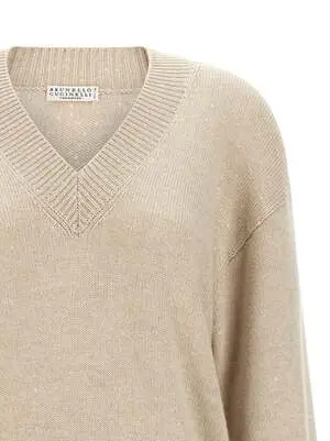 Brunello Cucinelli Diamante V-neck Sweater