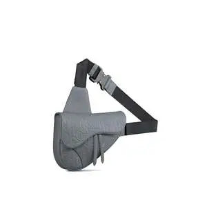 Dior Leather Saddle Bag