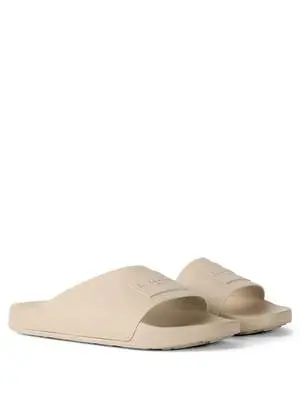 Givenchy Rubber Label Slide Mules - Multicolor