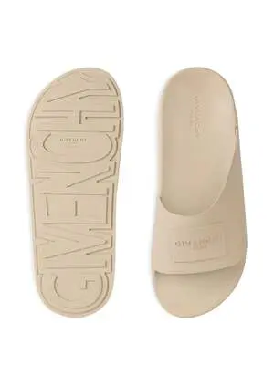Givenchy Rubber Label Slide Mules - Multicolor