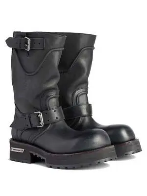 Balenciaga Leather Venom Boots