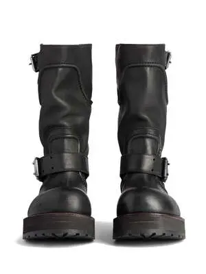 Balenciaga Leather Venom Boots