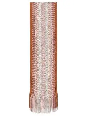 Missoni Zig-zag Motif Viscose Scarf - Multicolor