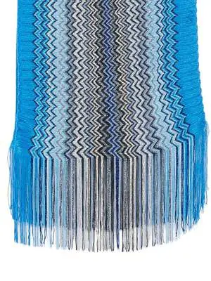 Missoni Zig-zag Motif Viscose Scarf