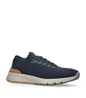 Brunello Cucinelli Knitted Low-top Sneakers