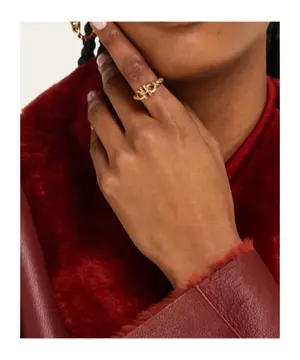 FERRAGAMO Gancini Twisted Ring