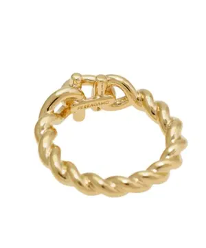 FERRAGAMO Gancini Twisted Ring
