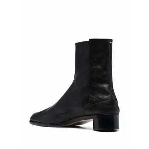 MAISON MARGIELA Leather Split Toe Ankle Boots