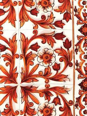Dolce & Gabbana Maiolica' Scarf