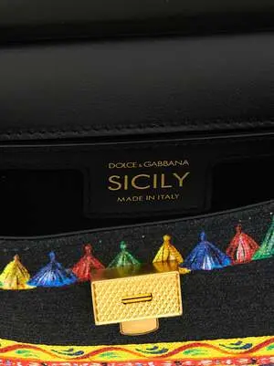 Dolce & Gabbana Sicily' Mini Handbag - Multicolor