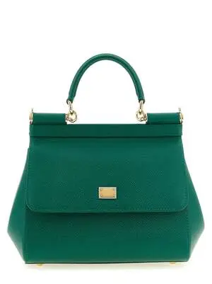 Dolce & Gabbana Sicily' Small Handbag - Green