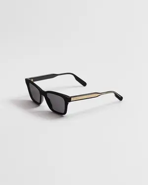 Dior Dioribbon S2i - Black Rectangular Sunglasses