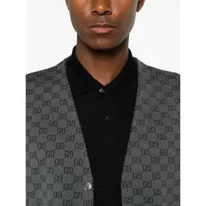 Gucci Grey Sweaters & Knitwear Cardigans