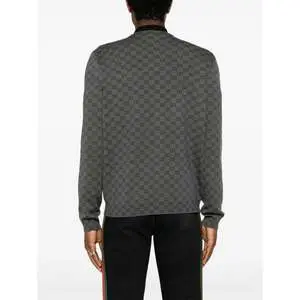 Gucci Grey Sweaters & Knitwear Cardigans