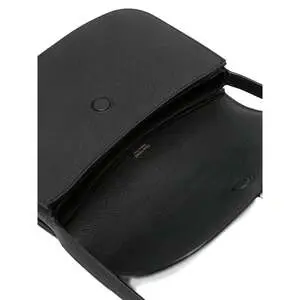 TOM FORD Leather Grained Shoulder Bag With T-clasp