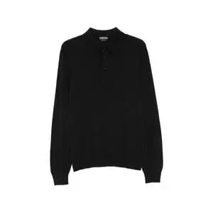 TOM FORD Polo Shirts - Black