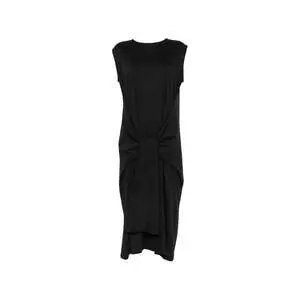TOTEME Knotted Detail Day Dress - Black