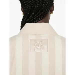 Fendi Cropped Striped Jacket