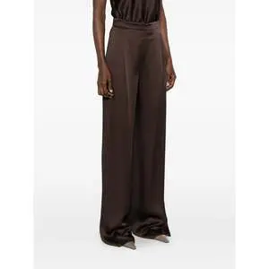 Max Mara Palazzo Pants - Brown