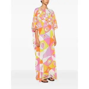 Emilio Pucci Iride Print Day Dress