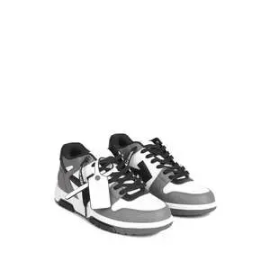 Off-White Low-top Sneakers With Signature Details