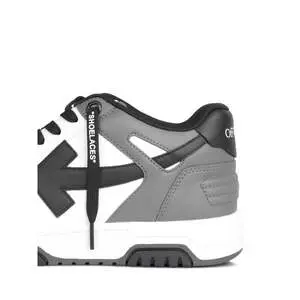 Off-White Low-top Sneakers With Signature Details