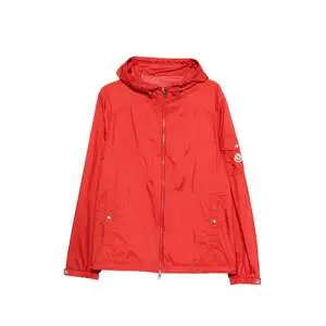 Moncler Jackets Hooded Jackets - Red