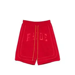 Rhude Polyester Bermuda Shorts With Logo Detail