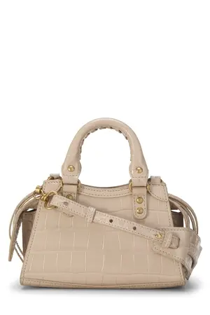 Balenciaga Embossed Neo Classic City Bag