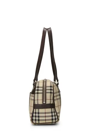 Burberry Long Bowler Bag