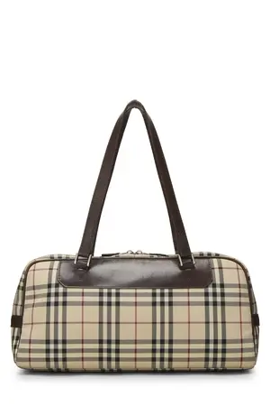 Burberry Long Bowler Bag