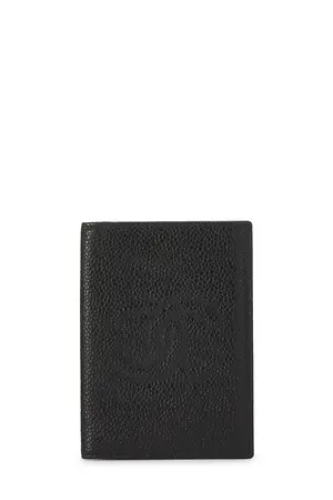 Chanel Calfskin Card Holder - Black