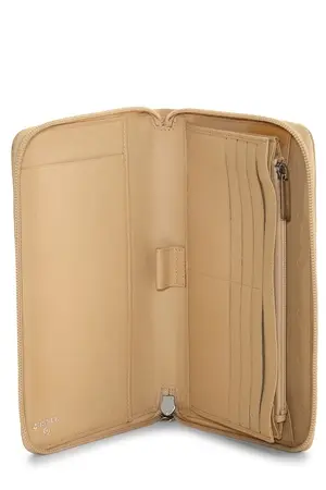 Chanel Calfskin Cambon Zippy Organizer
