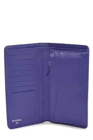 Chanel Quilted Lambskin Classic Long Yen Wallet
