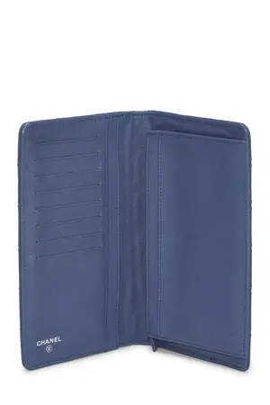 Chanel Quilted Lambskin Classic Long Yen Wallet