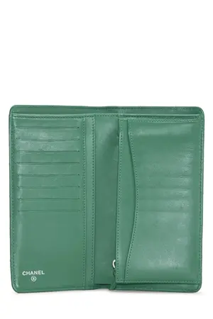 Chanel Quilted Lambskin Classic Long Yen Wallet