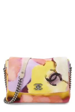 CHANEL Multicolor Flower Power Messenger Flap