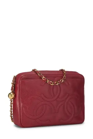 Chanel Caviar 3 Cc Camera Bag
