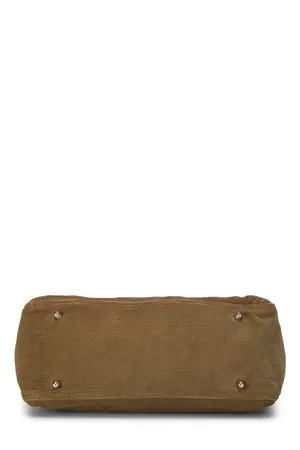 Fendi Corduroy Handbag