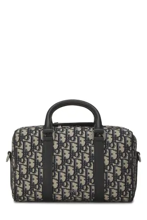 Dior Oblique Jacquard Lingot 26 Messenger Bag - Navy
