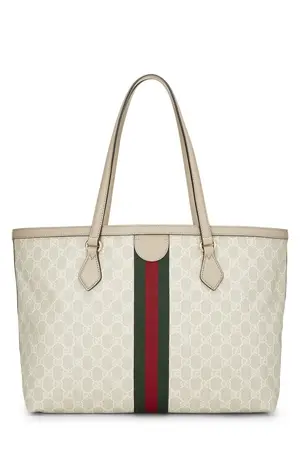 Gucci Ophidia Gg Supreme Canvas Tote - Beige