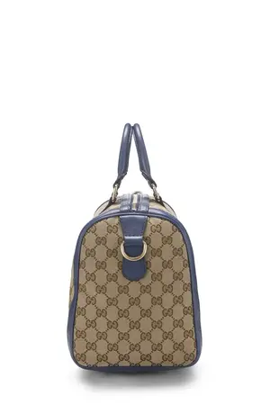 Gucci Gg Web Boston Handbag