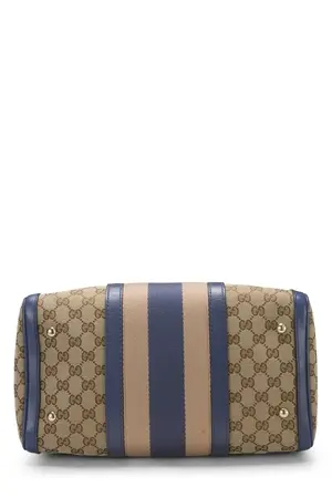 Gucci Gg Web Boston Handbag