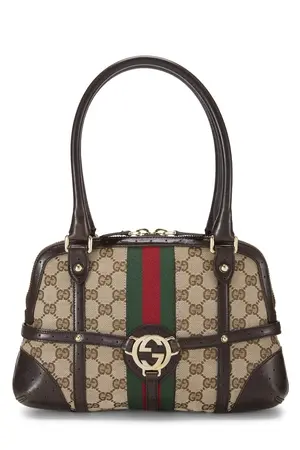 Gucci Original Gg Canvas Shoulder Bag - Brown