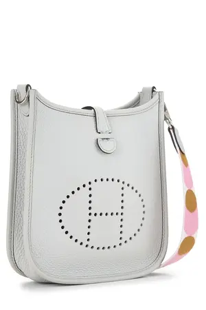 Hermès Clemence Evelyne Amazone Bag - Blue