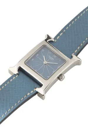 Hermès Heure H Watch - Blue