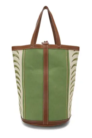 Hermès Multicolor Toile Tiger Royale Bucket Bag
