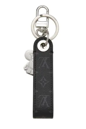LOUIS VUITTON Monogram Eclipse Vivienne Dragonne Key Holder