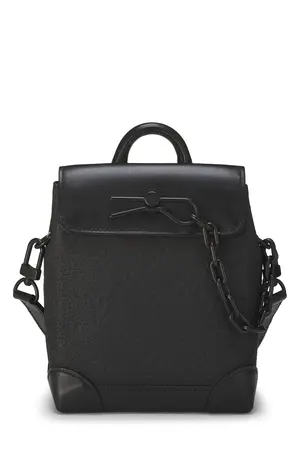 LOUIS VUITTON Taurillon Steamer - Black