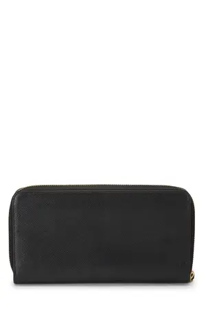 Prada Saffiano Zip Wallet